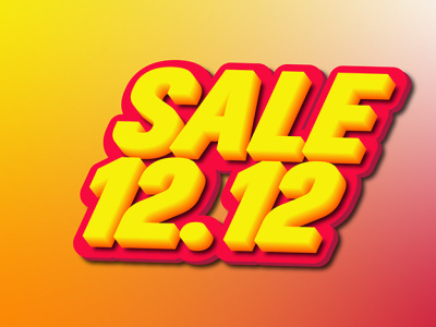 12.12 mega sale banner template by Md. Nur Islam on Dribbble