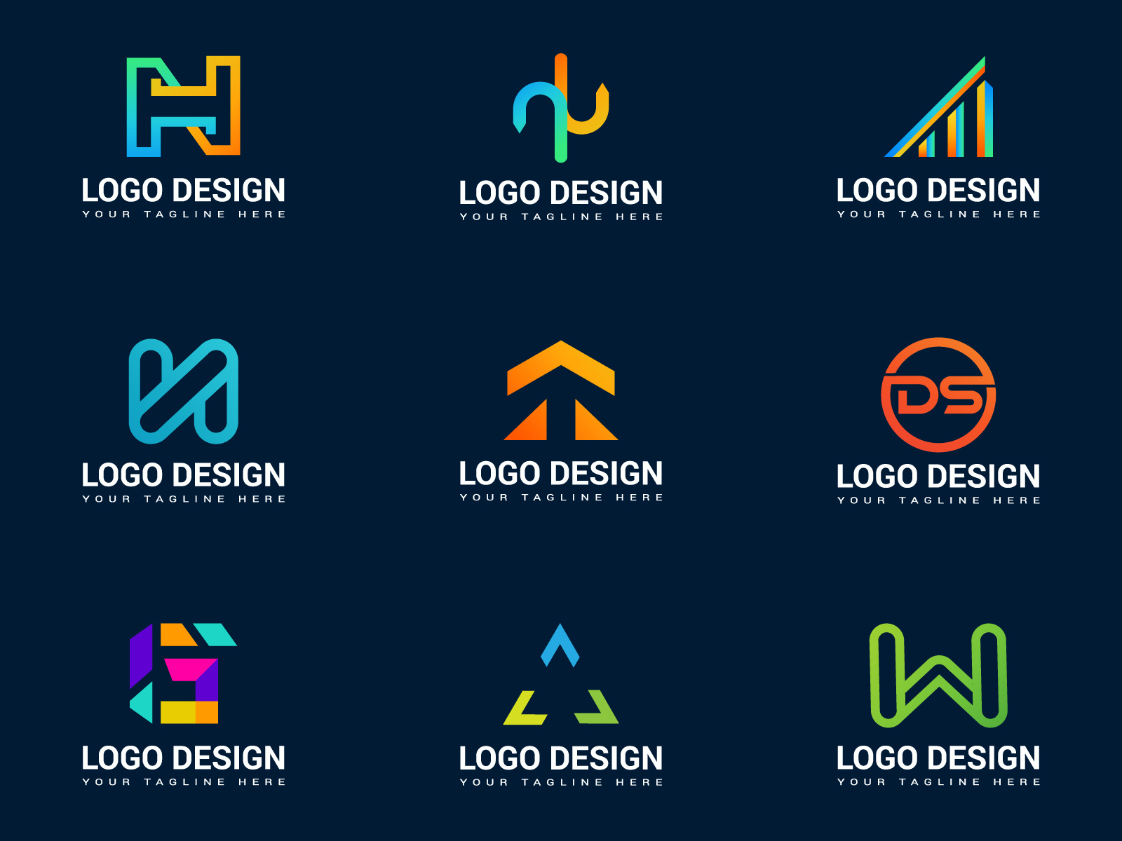 Branding logo by Md Rajib Hossain on Dribbble