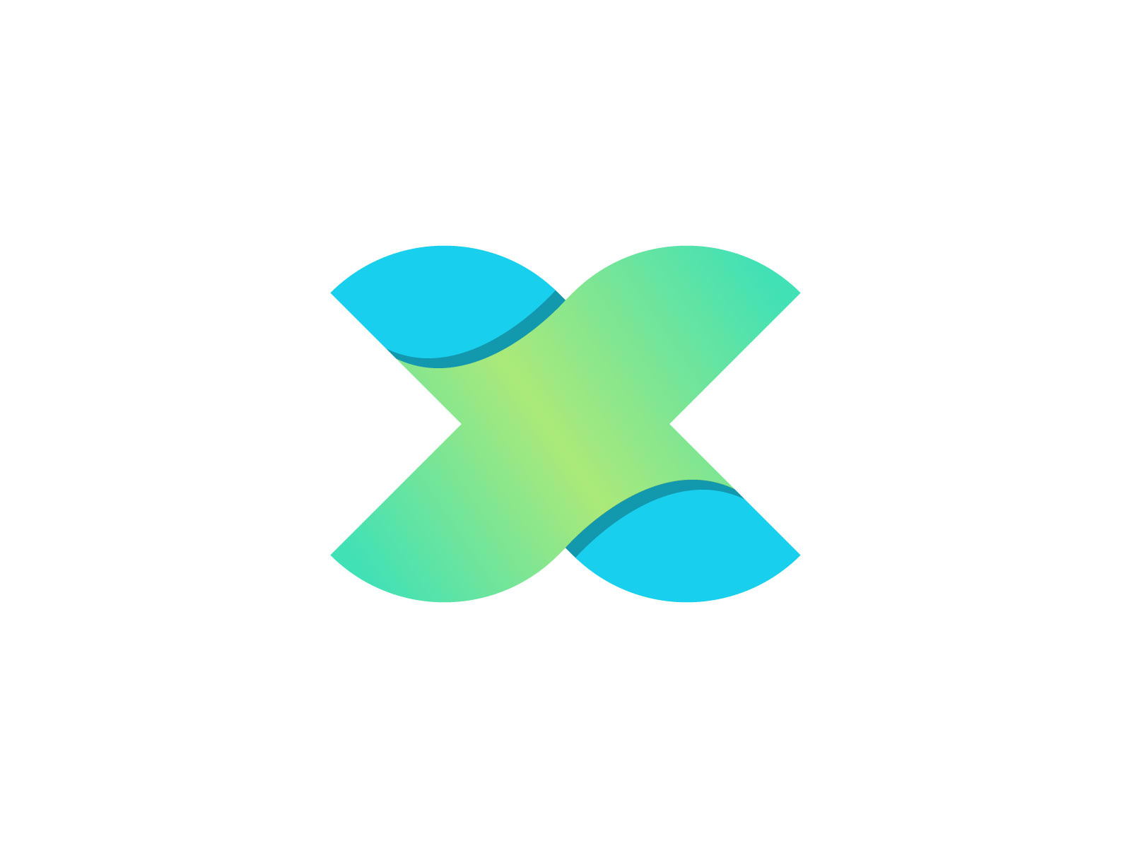X Modern logo design by Md Rajib Hossain on Dribbble