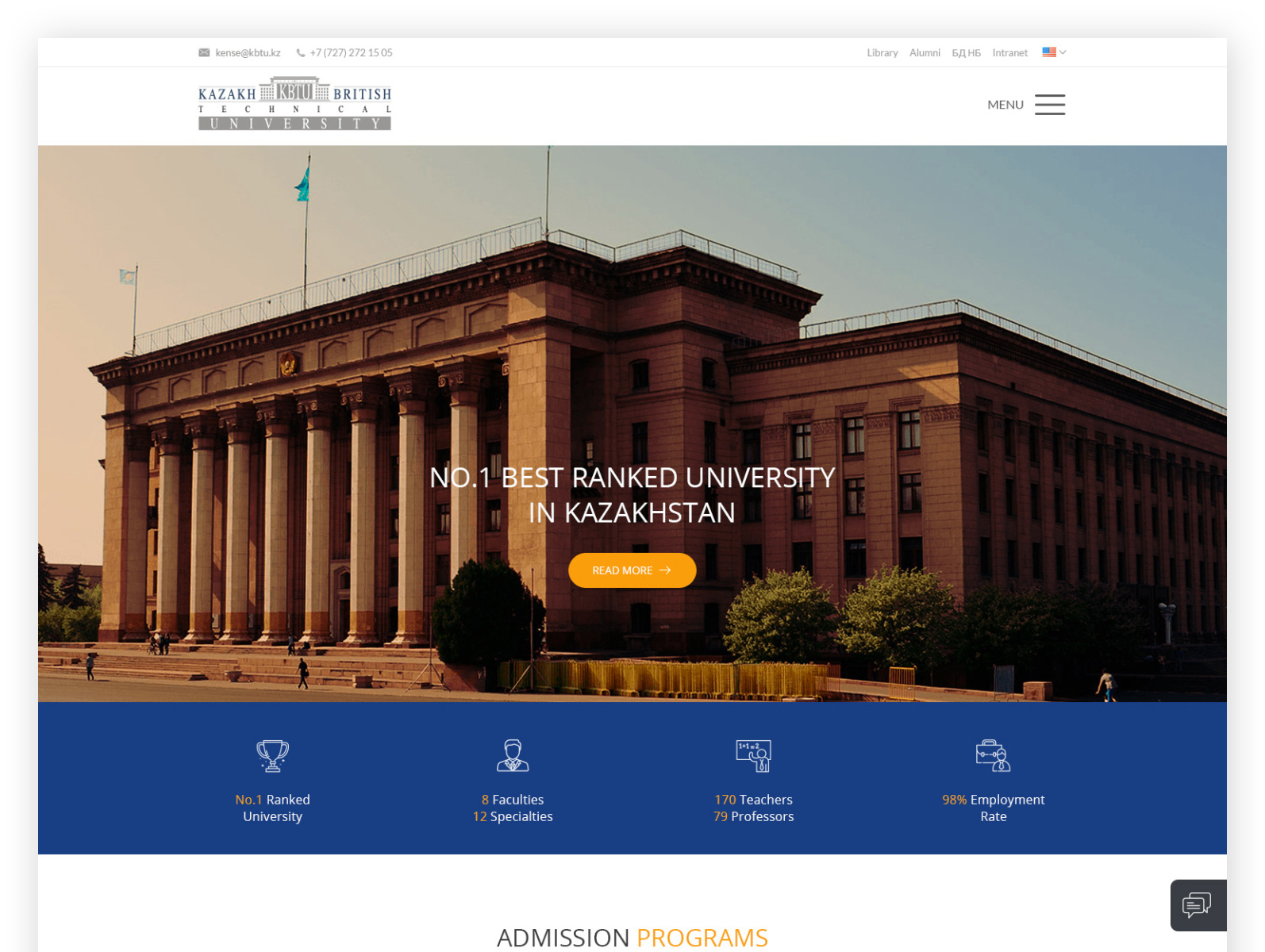 University Website by sandy on Dribbble