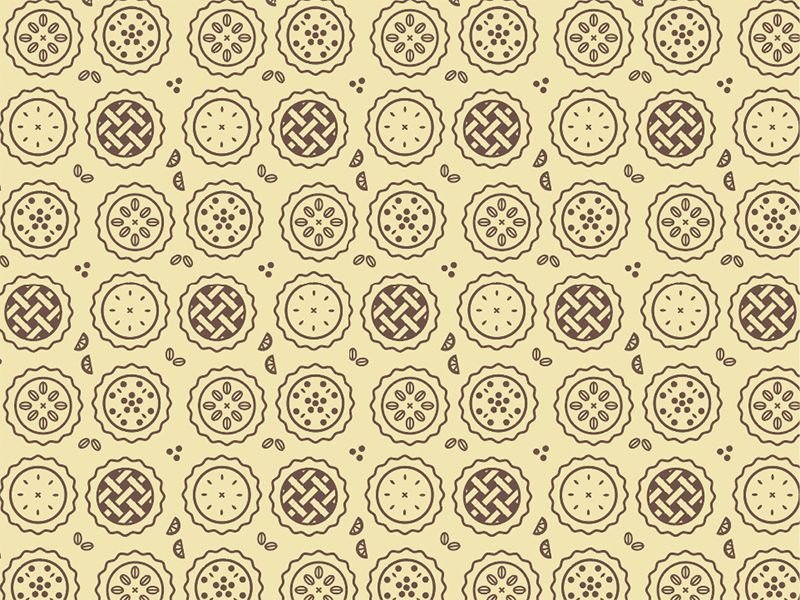 Pie Pattern by Suzanne Elizondo on Dribbble