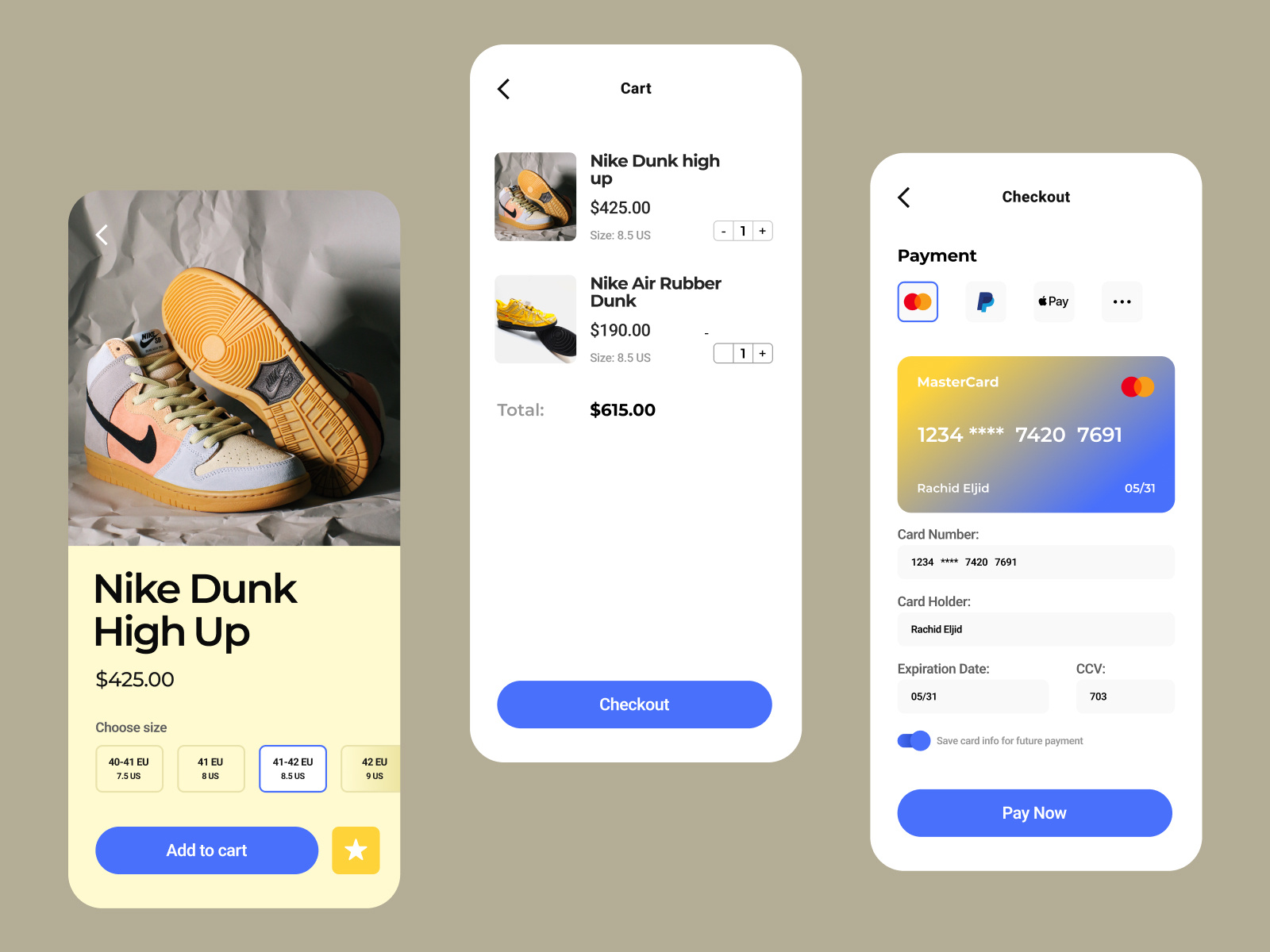 Daily UI 002 by Rachid Eljid on Dribbble