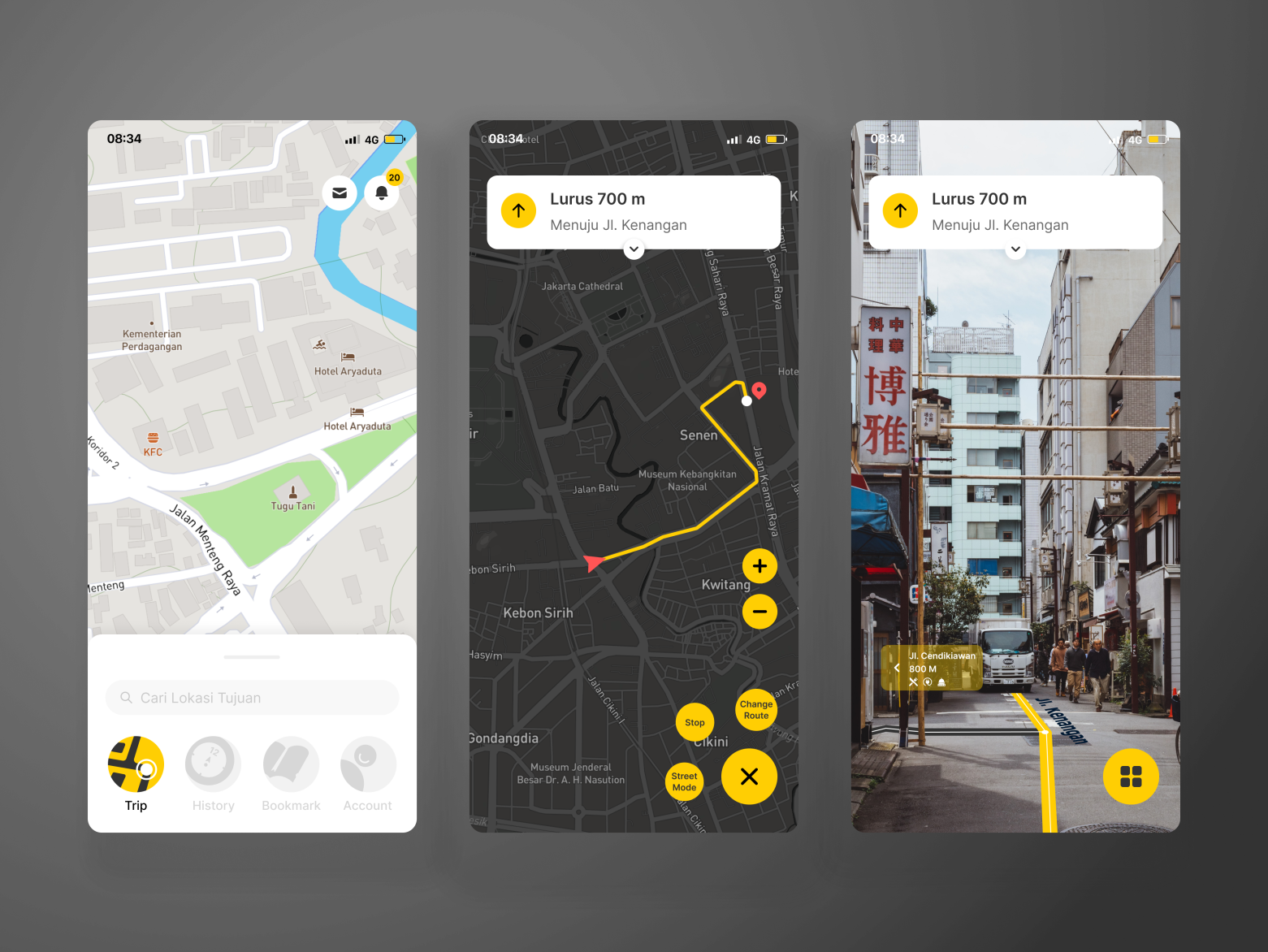 Trippie - Maps App by Ferdian Dwi Cahyo on Dribbble