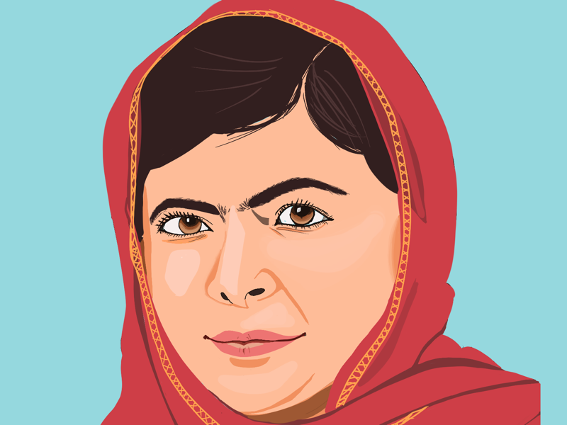 Malala by Meenalakshmi on Dribbble