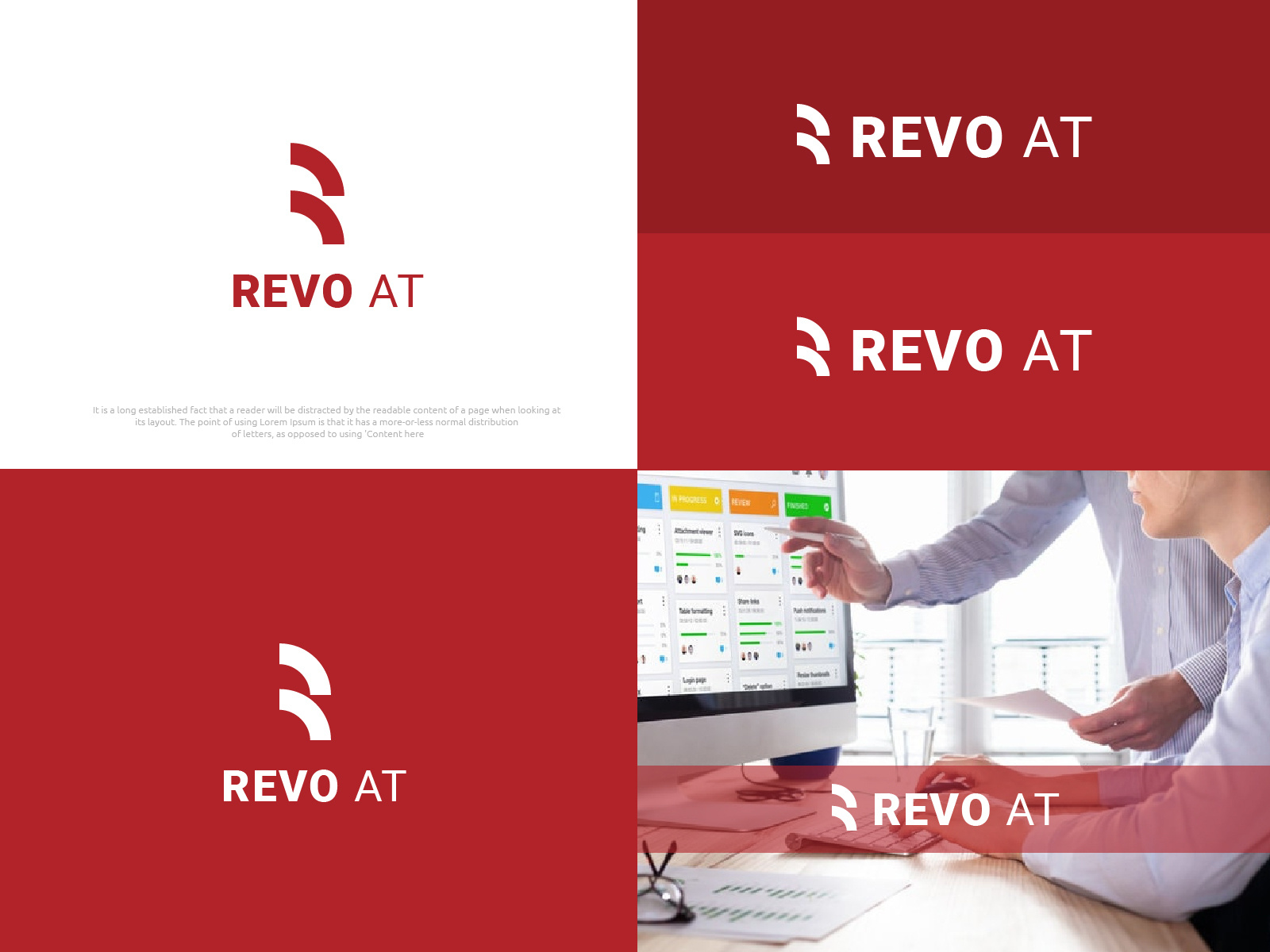 REVO AT logo by Cyoam Design on Dribbble