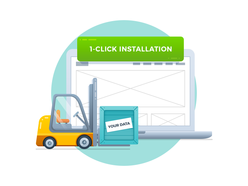 One Click Installation by Sergey Deykin 🇺🇦 on Dribbble