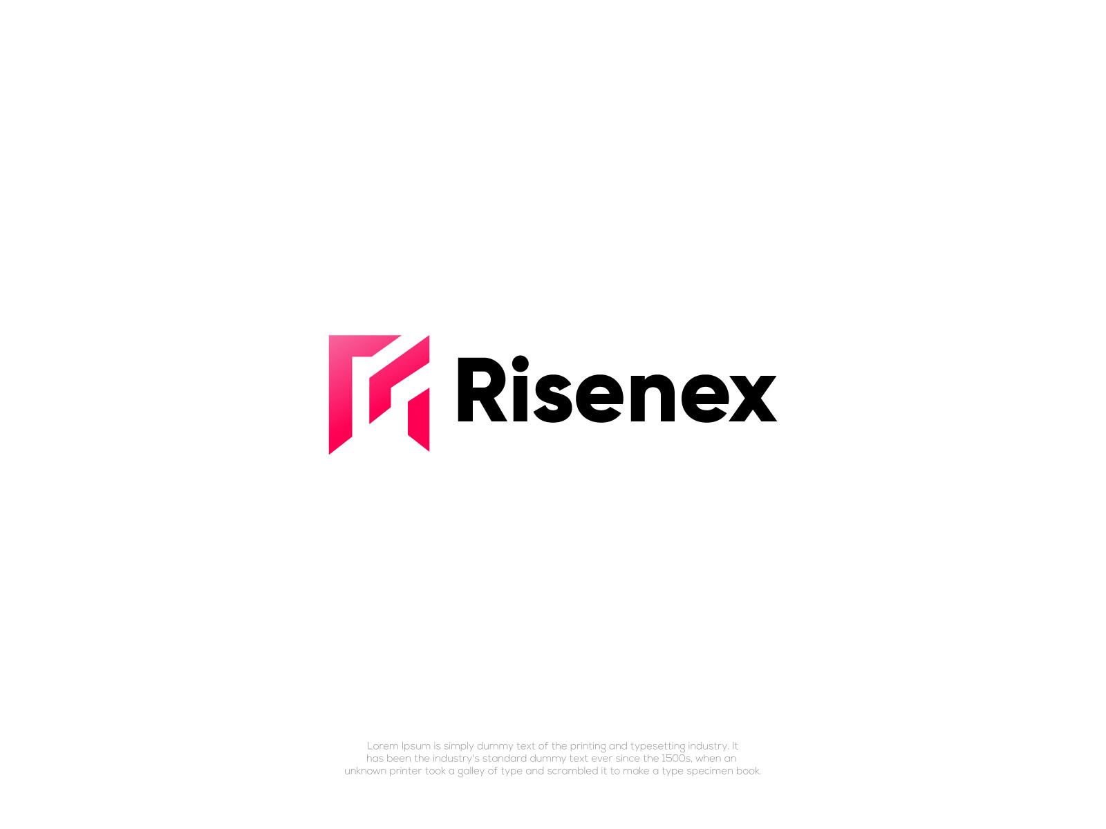 Rise- letter R modern logo design by Md Saiful Islam on Dribbble