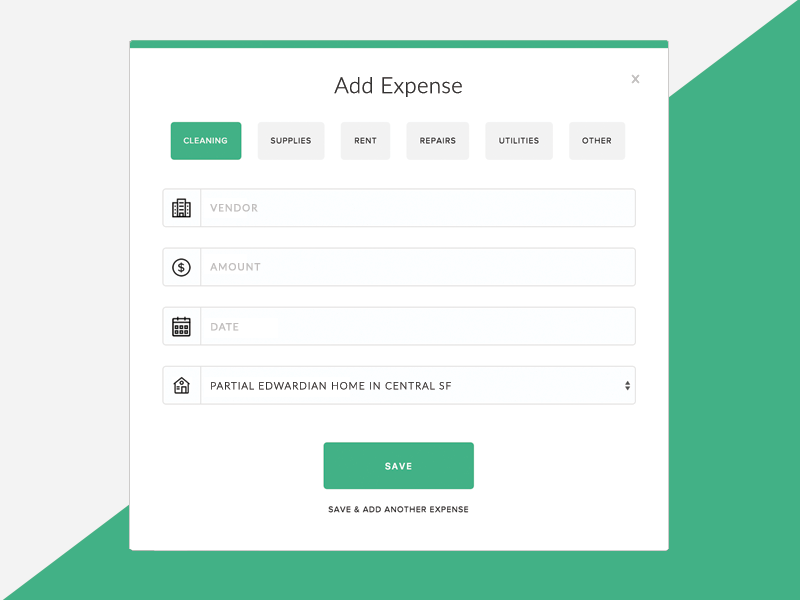 Bold Tax - Add Expense by Tiffany Lottering on Dribbble