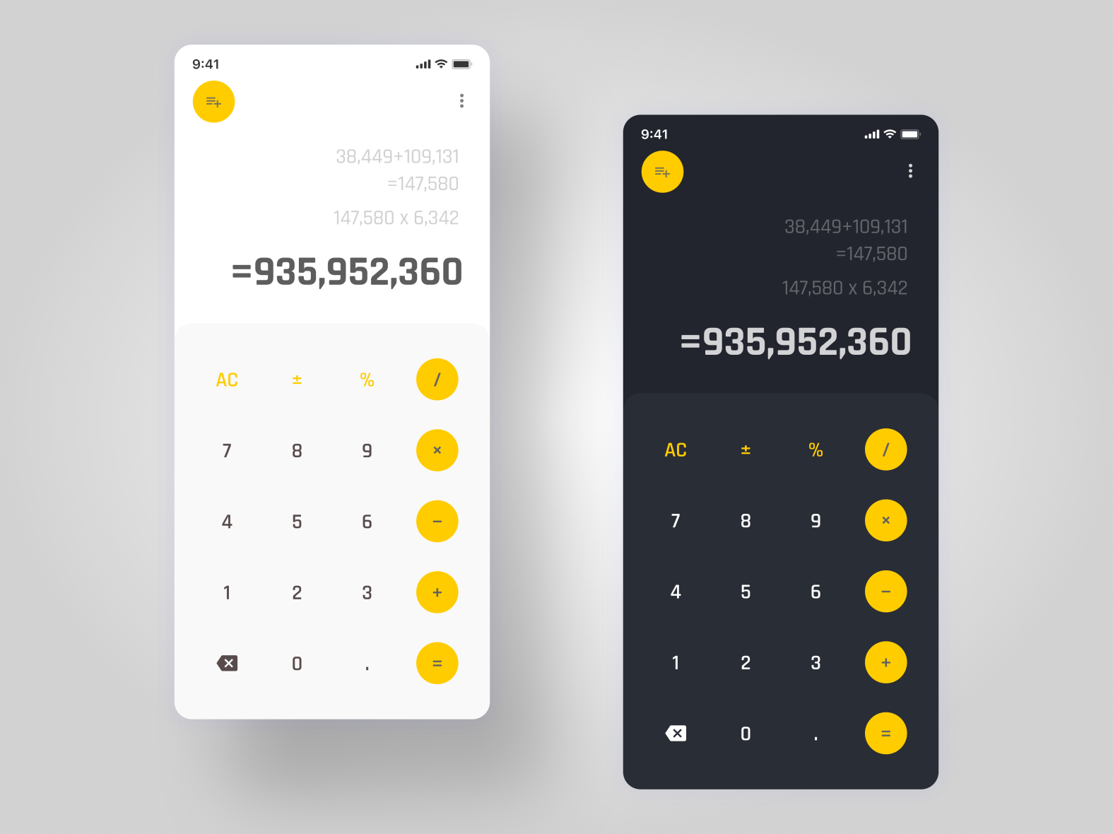 Calculator Design by Vaibhav Verma on Dribbble