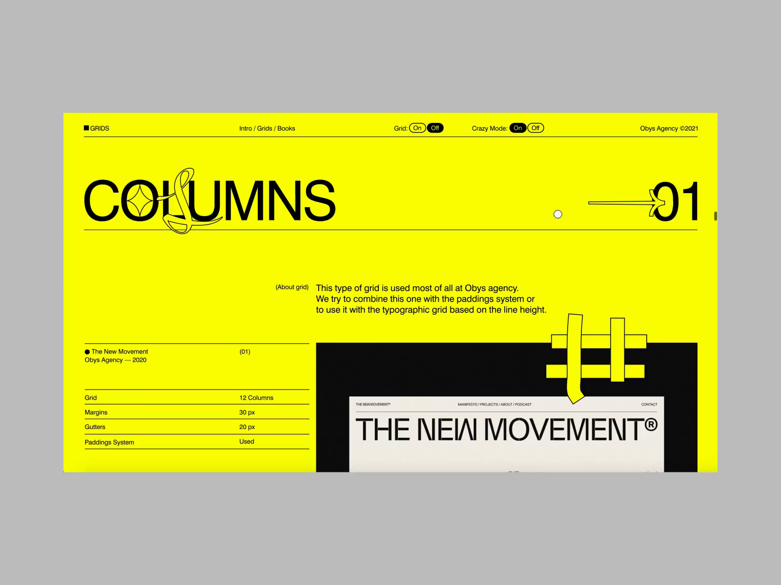 Grids Crazy Mode by Viacheslav Olianishyn for obys on Dribbble