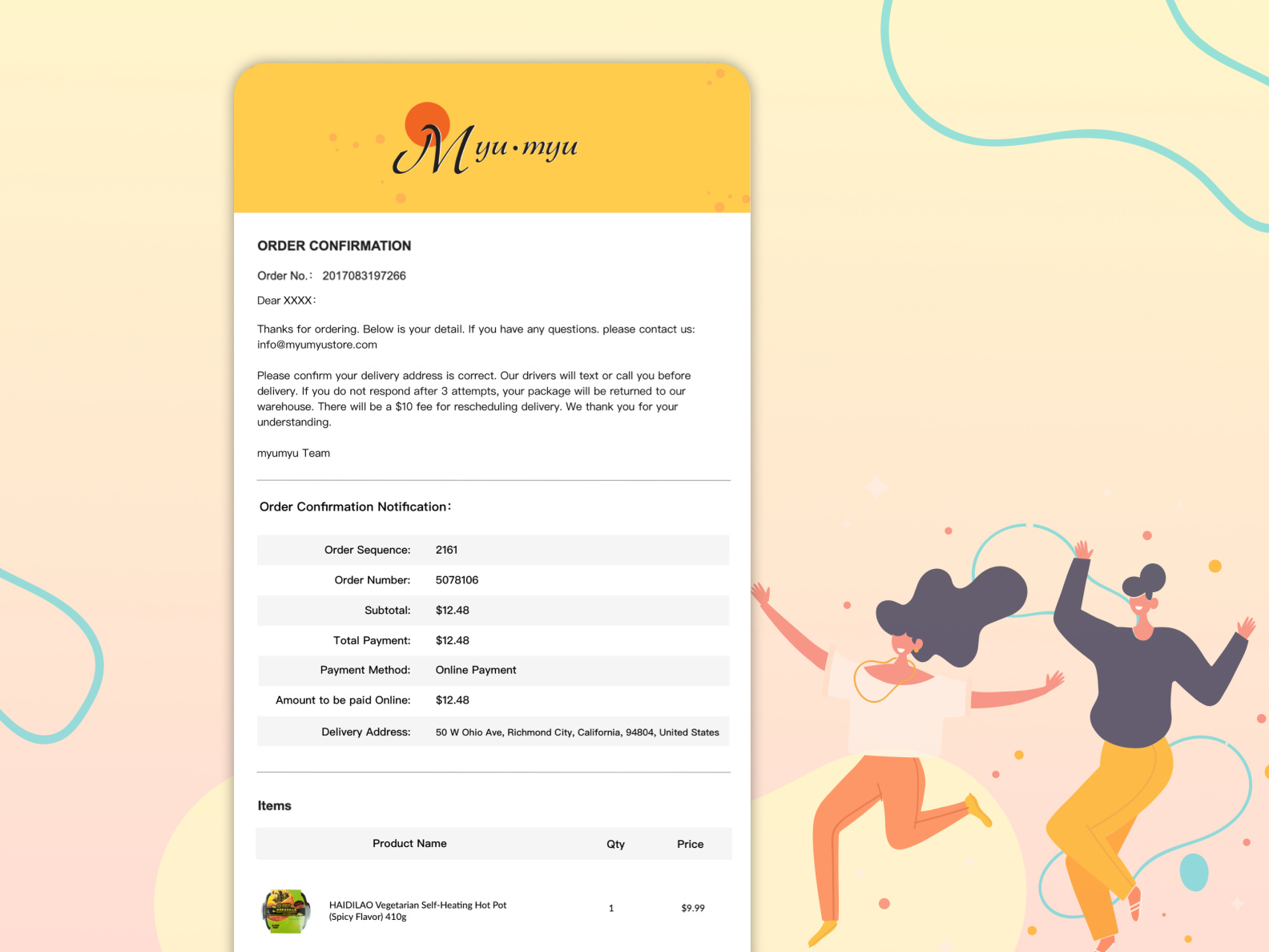 Email Receipt by SherryDu on Dribbble