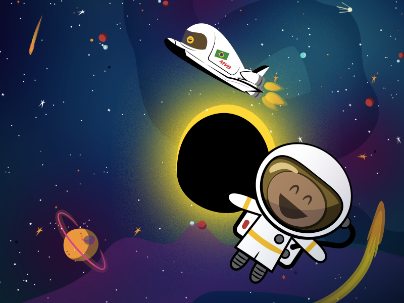Space Kid by Travis Yunis on Dribbble