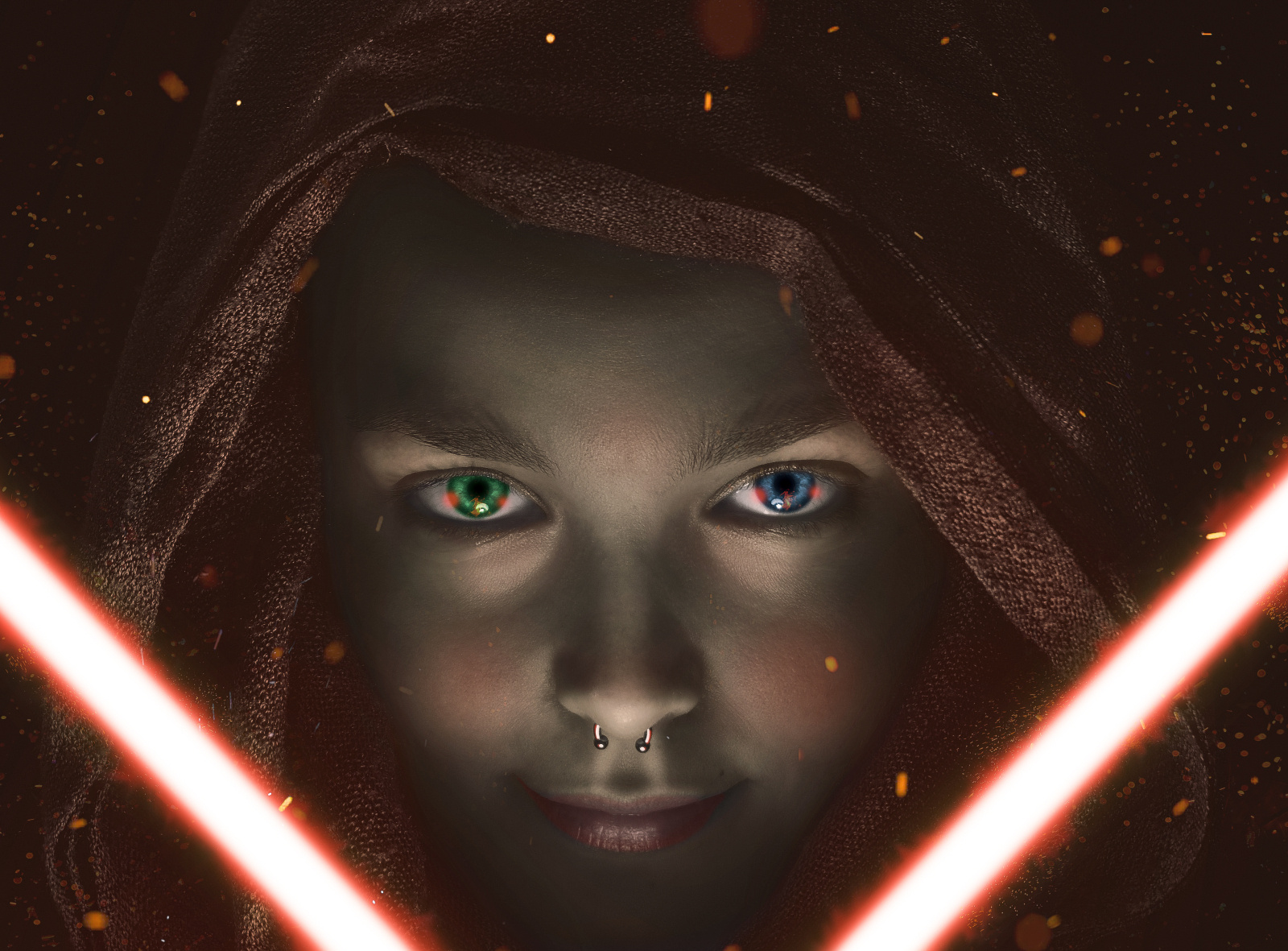 Sith Girl - Face of the Death by Adriel Silva Aguiar on Dribbble