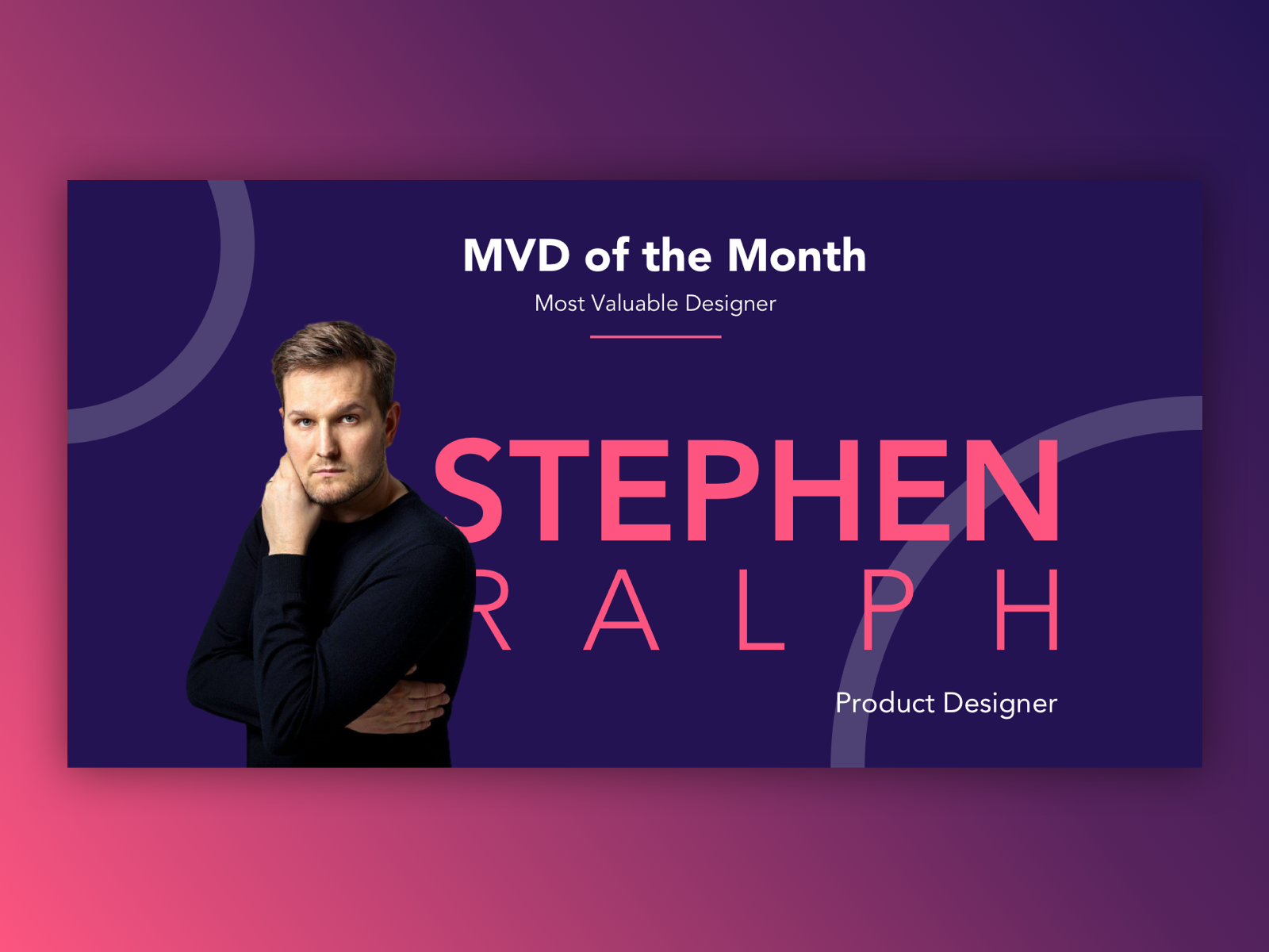 Most Valuable Designer by Munir Ahmed Javed on Dribbble