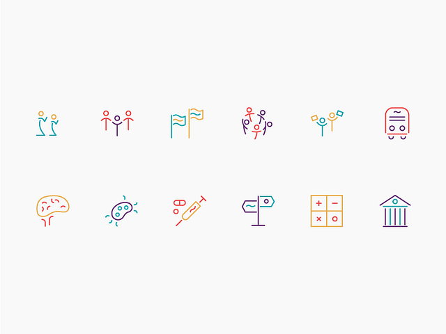 New Lab Iconography by Marianna Fierro on Dribbble