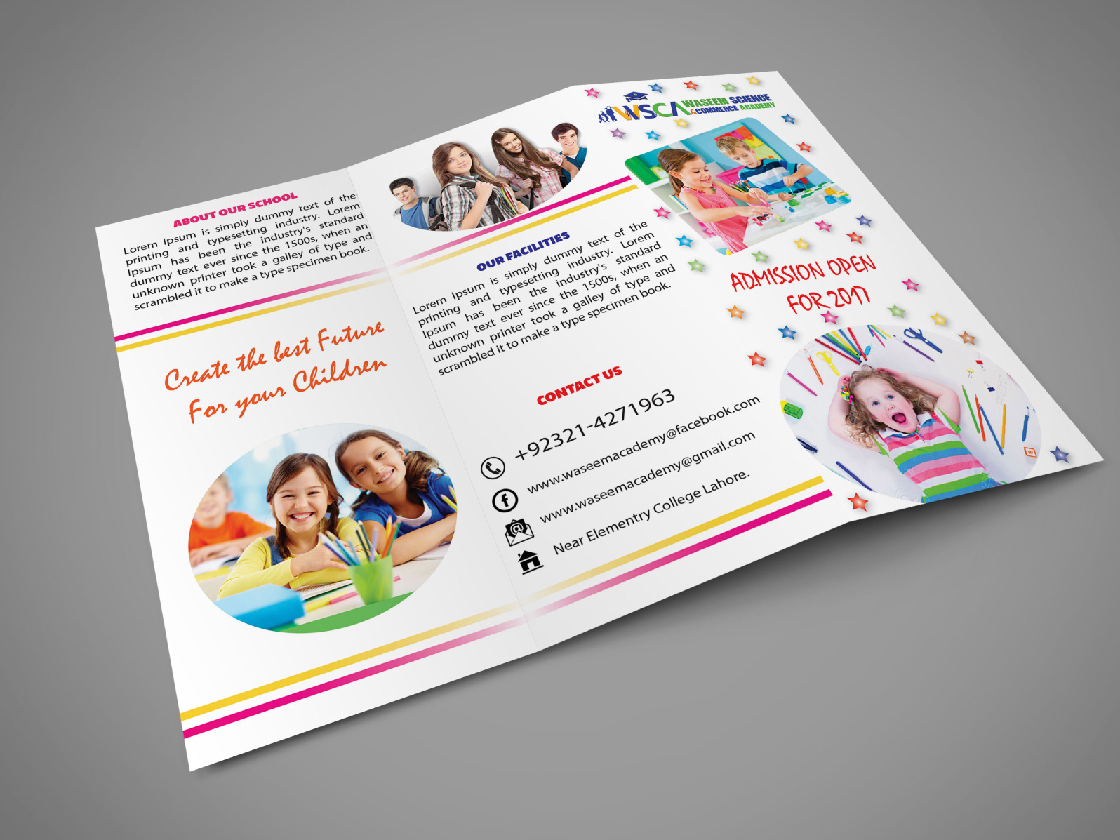 Tri Fold by Khalid Hassan on Dribbble