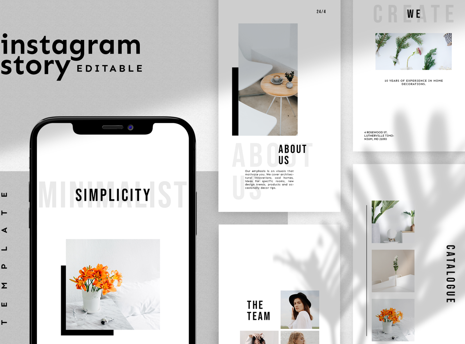 Instagram Story Template by Hardworst Studio on Dribbble