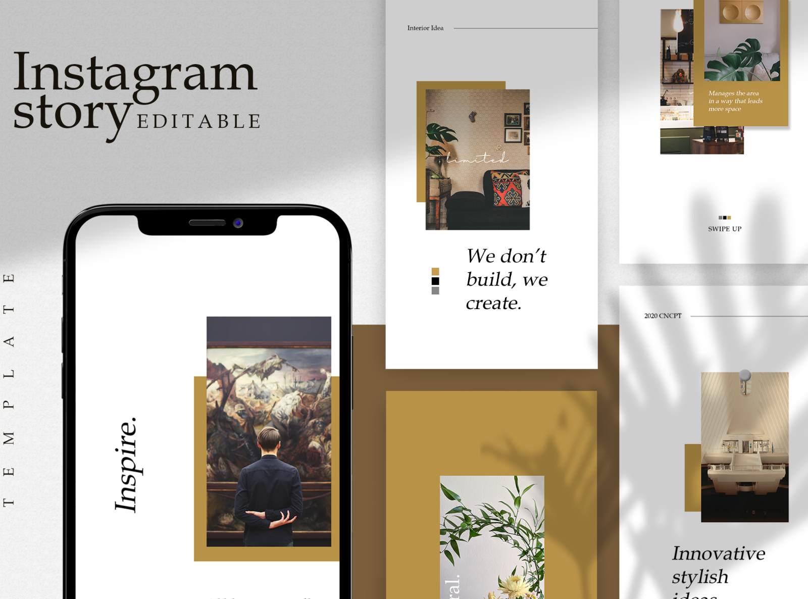Instagram Story Template by Hardworst Studio on Dribbble