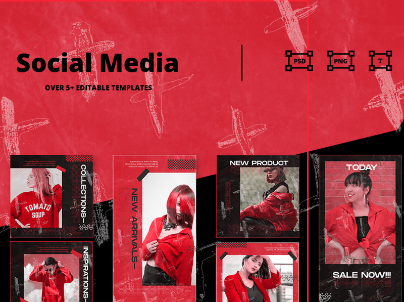 Social Media Template by Hardworst Studio on Dribbble