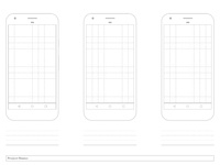 Free Printable Google Pixel Template by Behnam Sobhkhiz on Dribbble