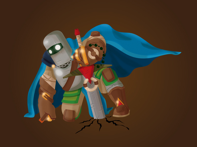 Knight - WIP by Matthew Bell on Dribbble