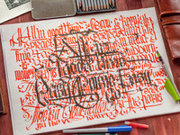 Calligraphy by Inkration on Dribbble