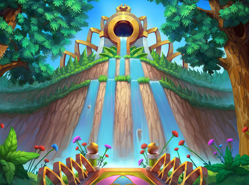 Backgrounds for the Solitaire game by Inkration studio on Dribbble