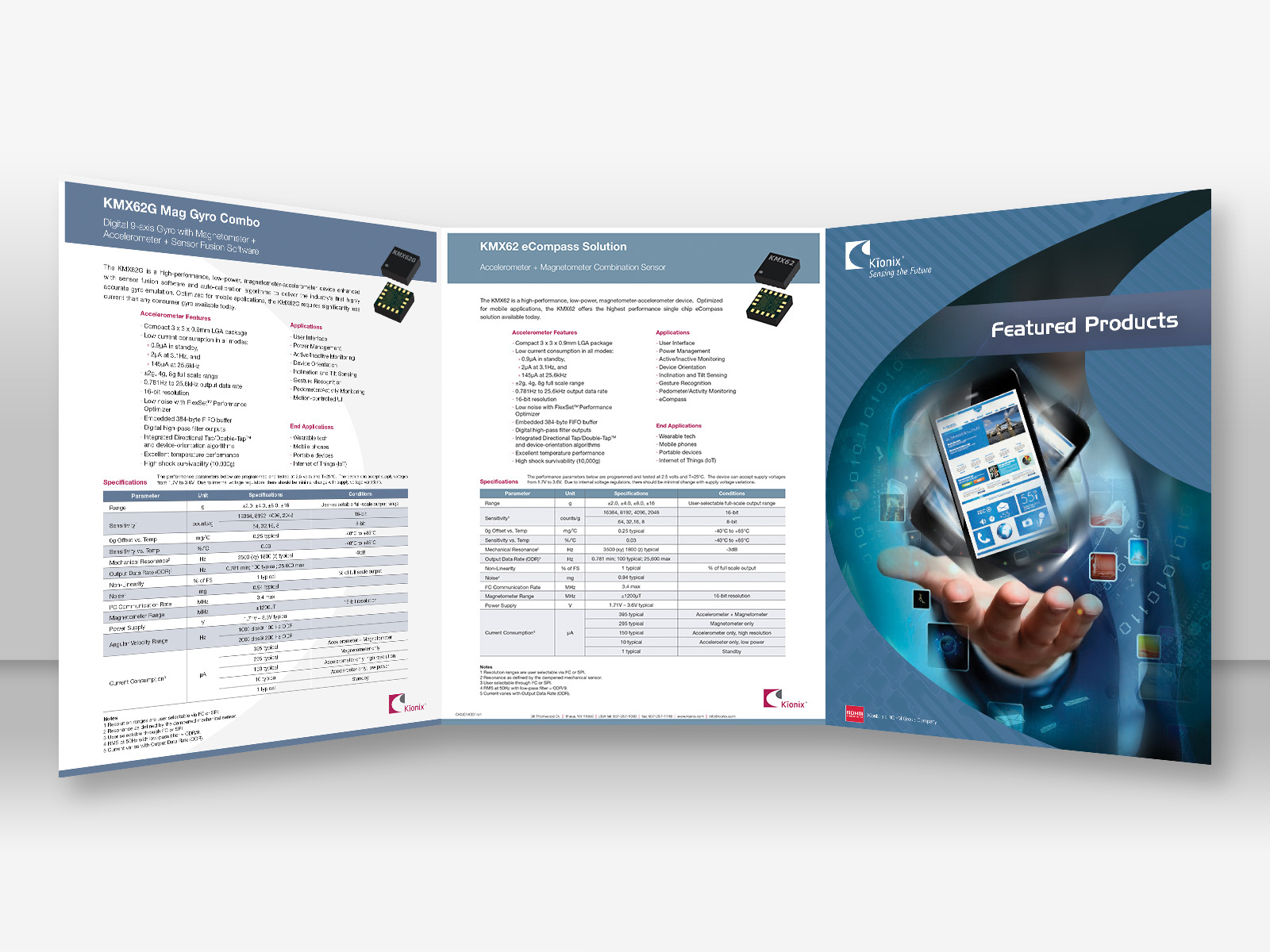 Dribbble - Kionix-sales-sheet.jpg by Eric Tsai