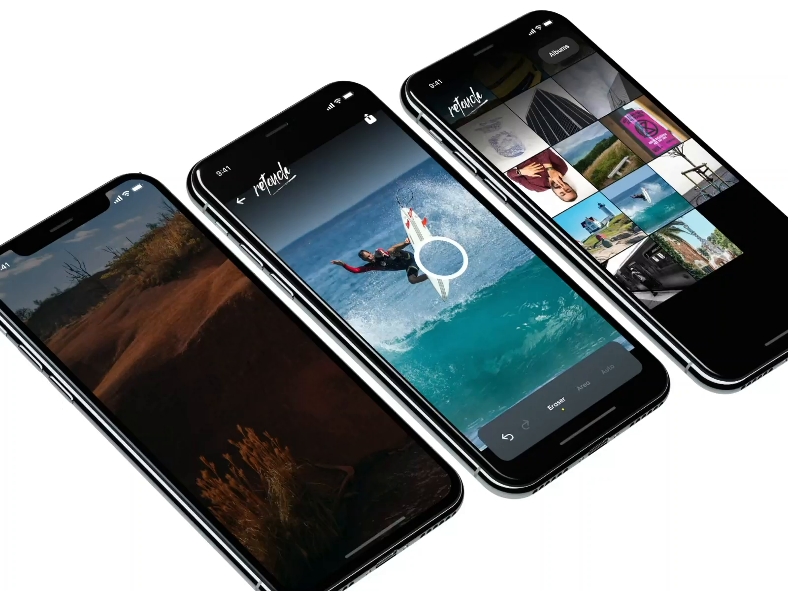 Retouch app by Breezy ッ on Dribbble