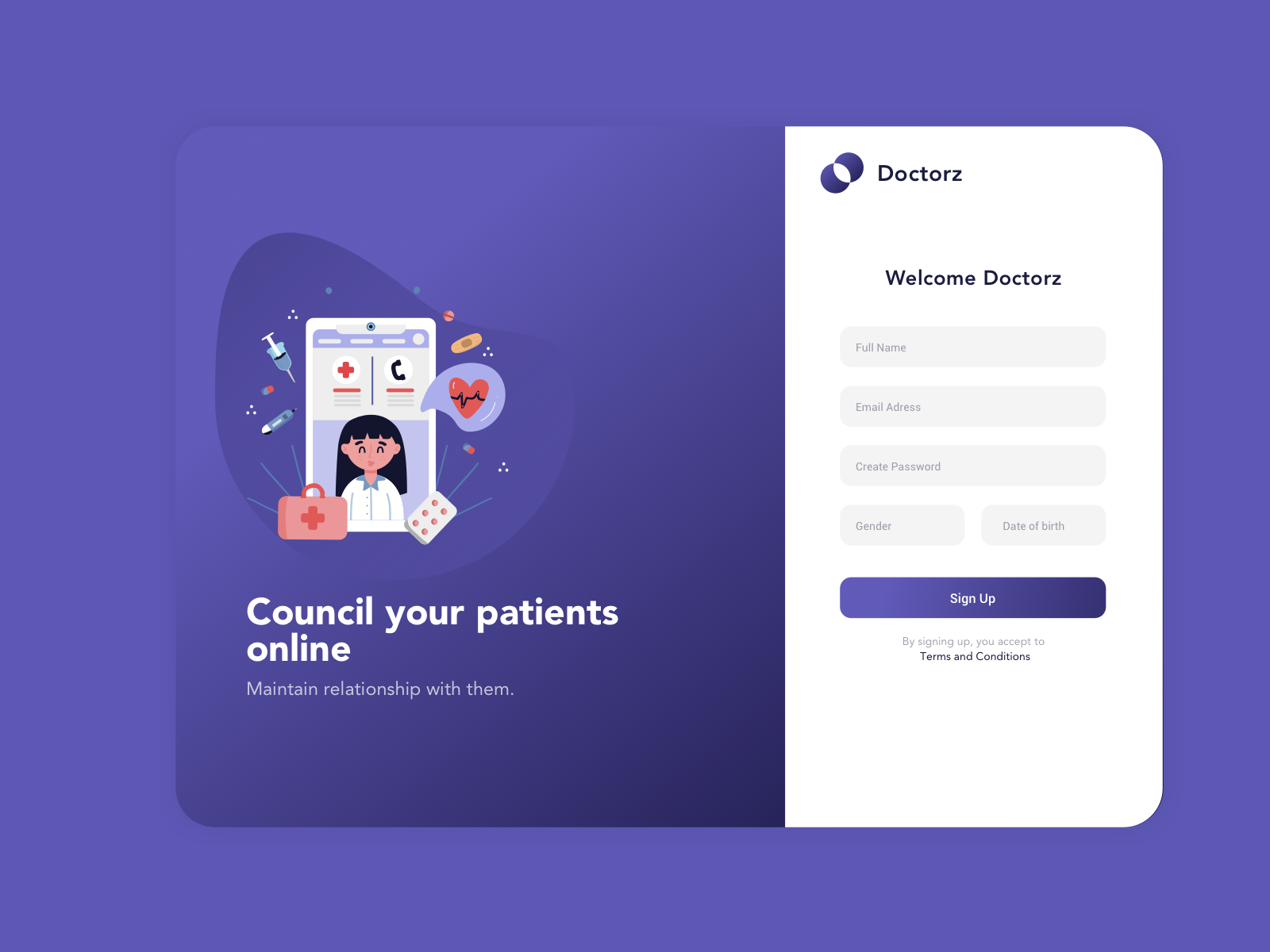 Doctors - Online Appointment by Doosari Akhil on Dribbble
