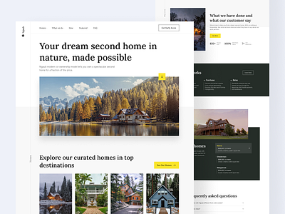 Ngaub - Landing Page by Dhika Endi Astowo for The Small Square on Dribbble