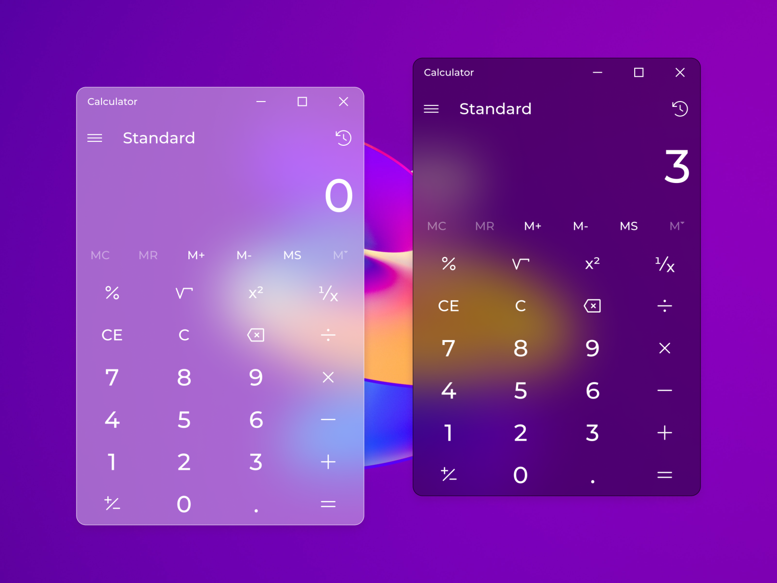 Microsoft Calculator Redesign by Bekk One on Dribbble