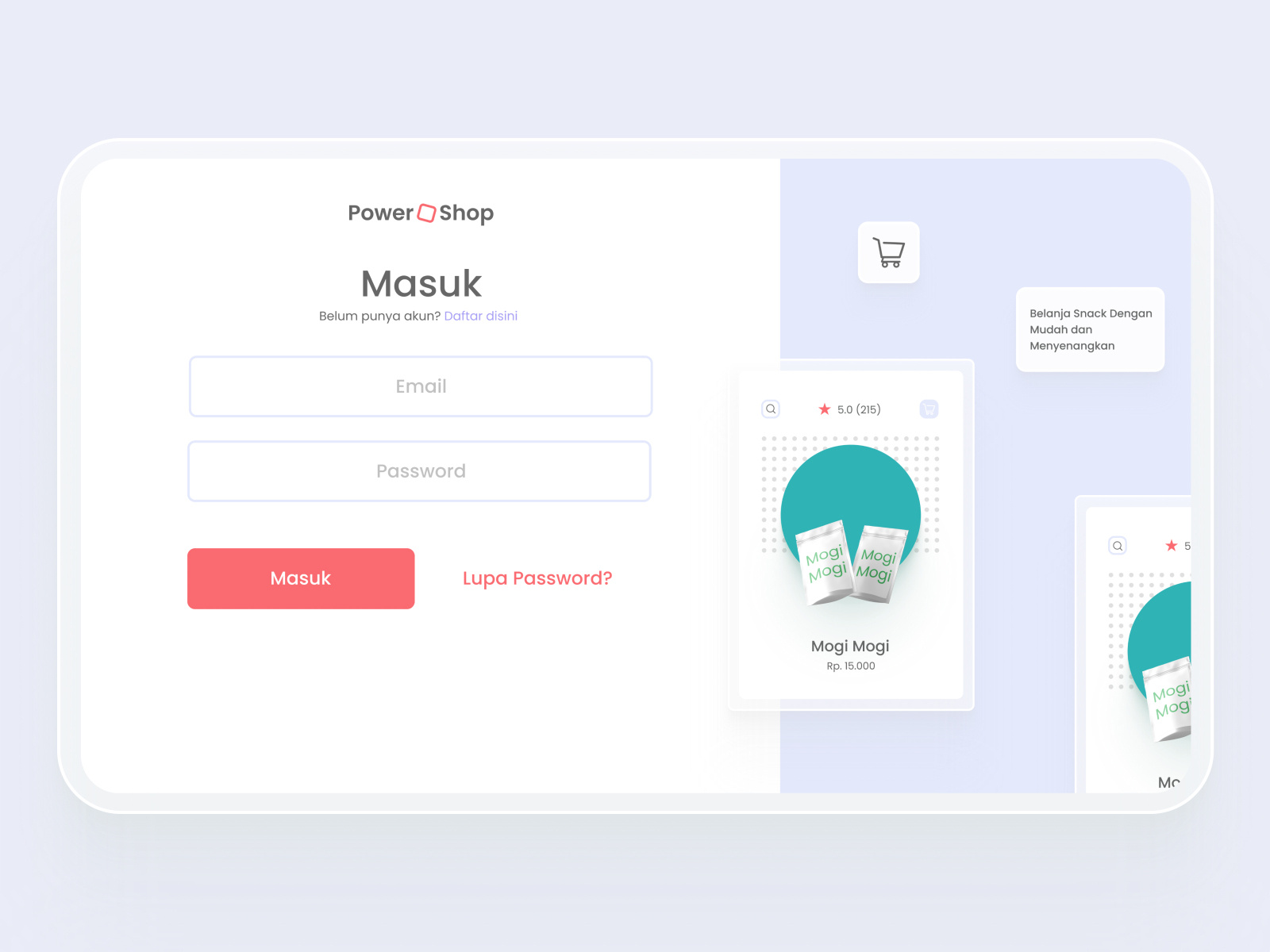 Login Screen | UI Design by ardi kharisma on Dribbble