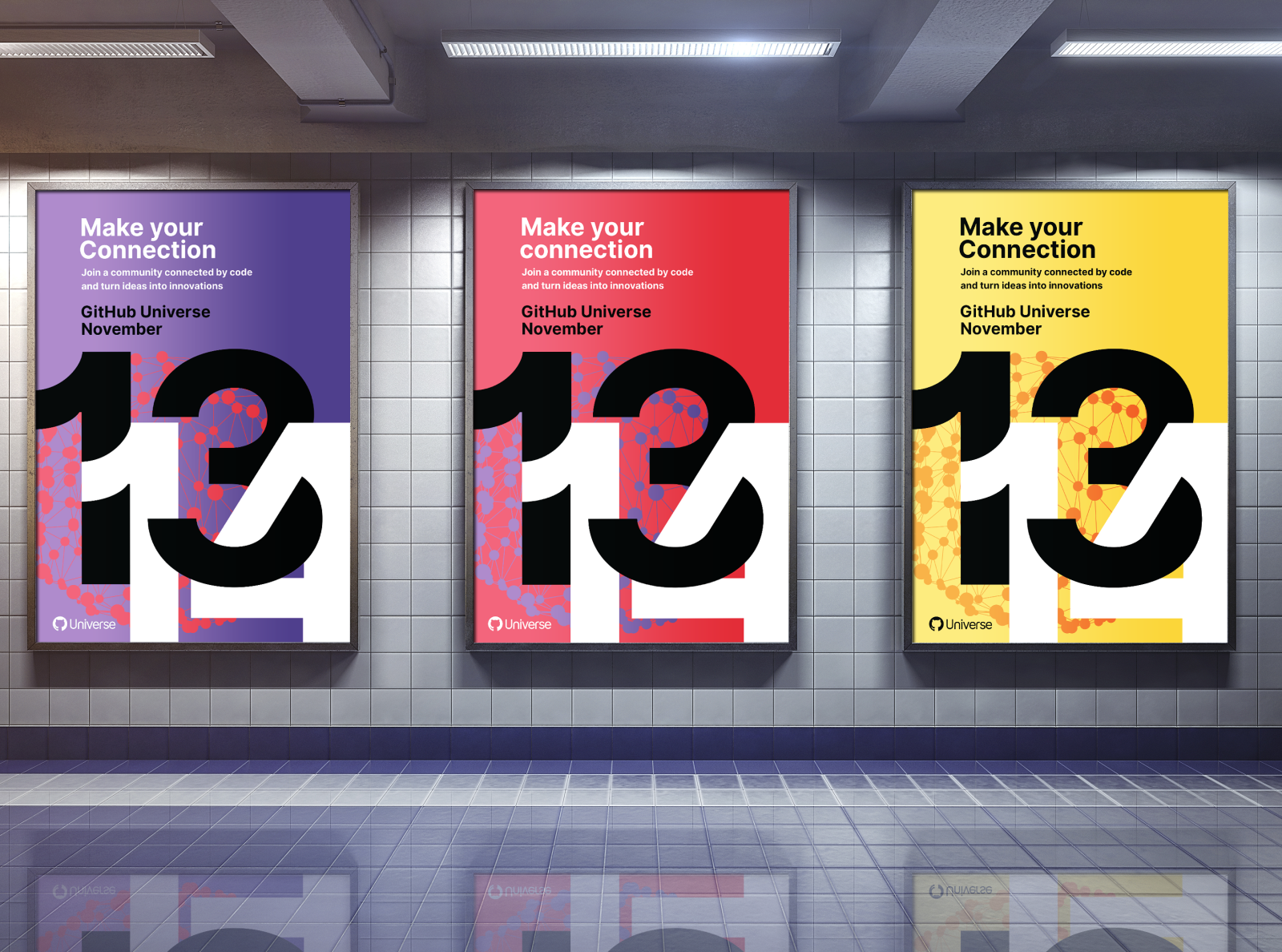 GitHub Universe 2019 Promotional Poster concepts by Jeremy Brady on ...