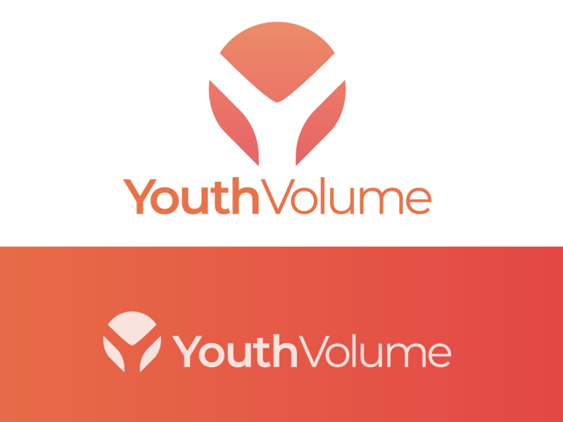 Youth Volume logo design by Munni Khatun on Dribbble