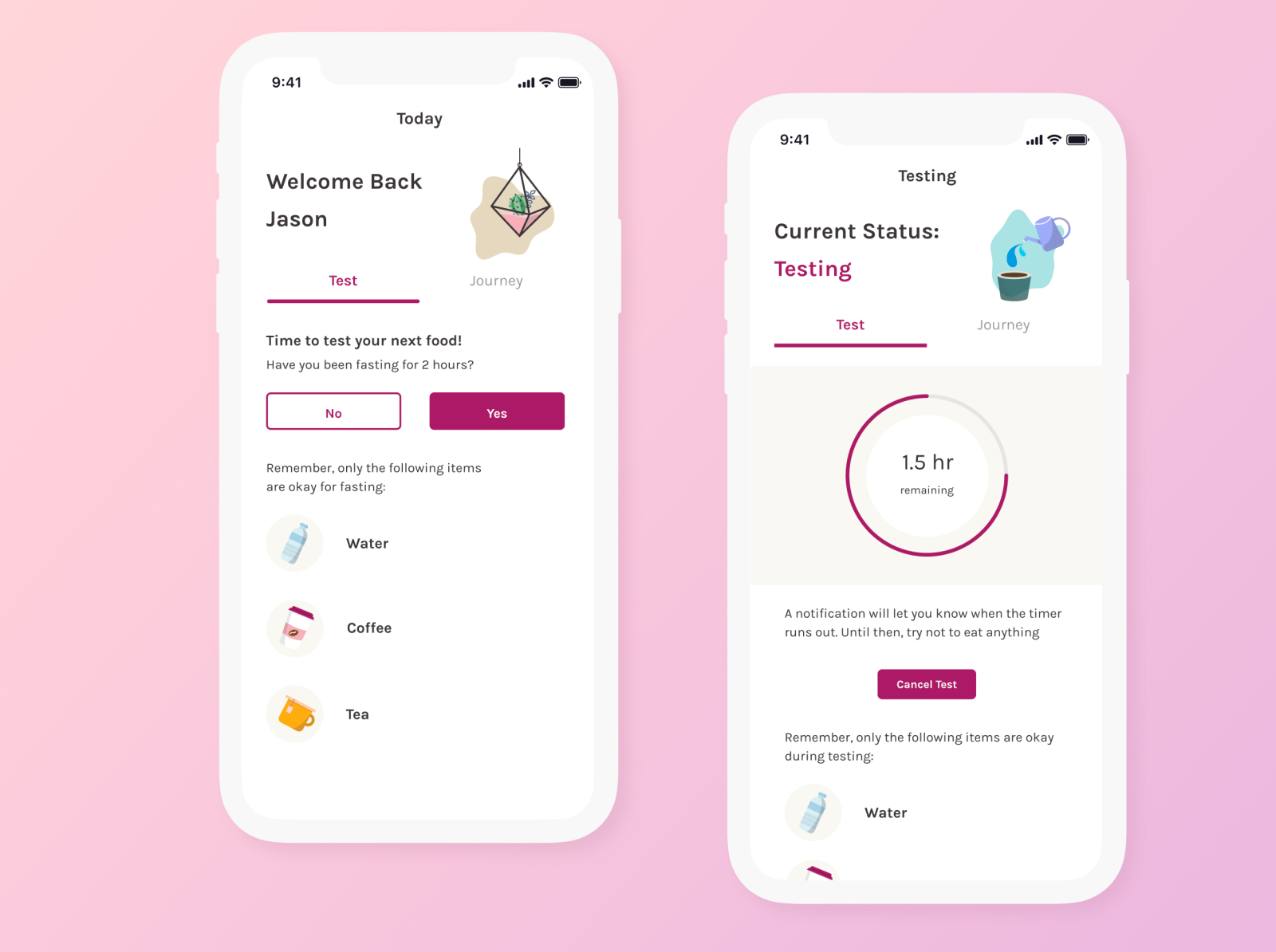 Glucose Tracker UI by Jason Chan on Dribbble