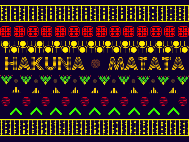 Hakuna matata by Shishkin Dmitriy on Dribbble