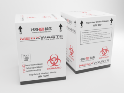 Medical waste box design by Fajar P on Dribbble