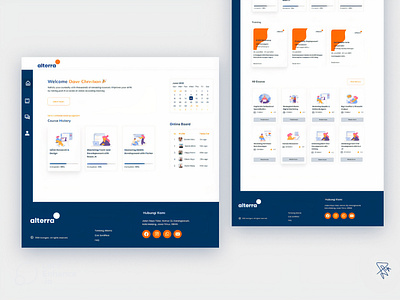 Dashboard LMS - Web Design by Rifka Putri Hairadifa on Dribbble
