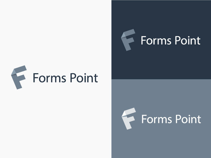 Forms Point Logo by Vando Sanchez on Dribbble
