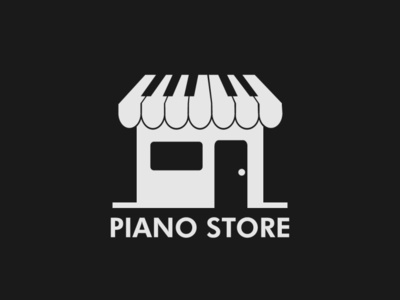 Piano Store by MyGraphicLab on Dribbble