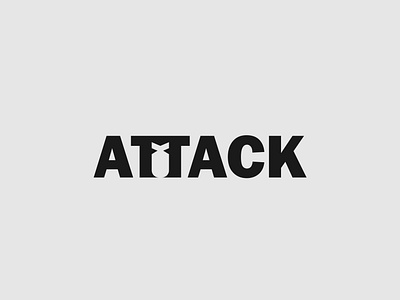 Attack logo by MyGraphicLab on Dribbble