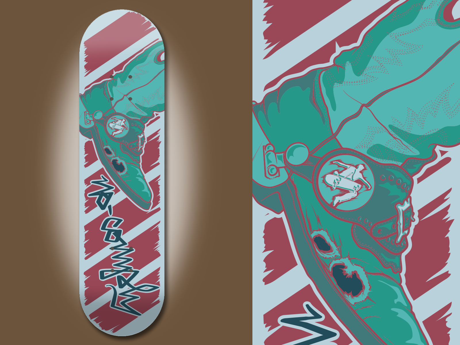 No Comply deck show by Tom Blosch on Dribbble