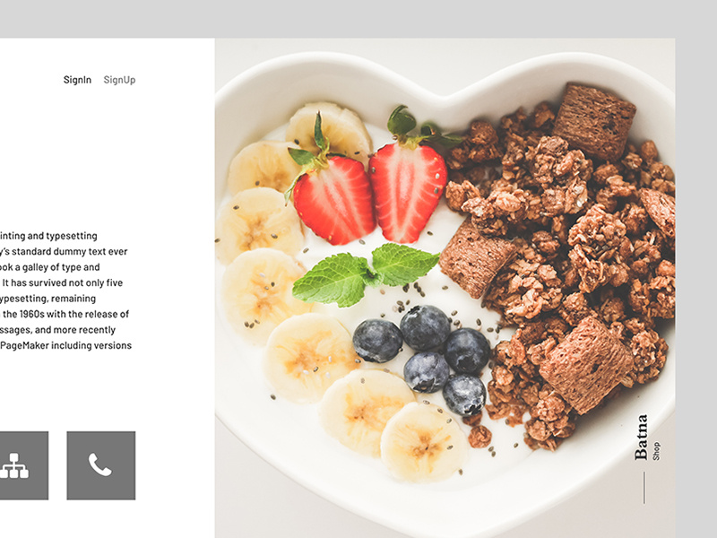Practice #1 with html & css (UI Design) by Seyfeddine Beroual on Dribbble