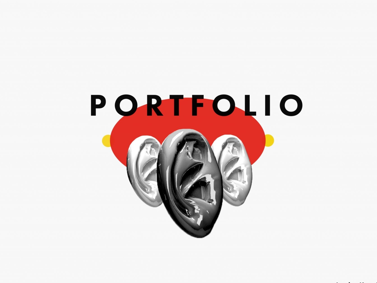 Portfolio Cover page by jessica rae on Dribbble