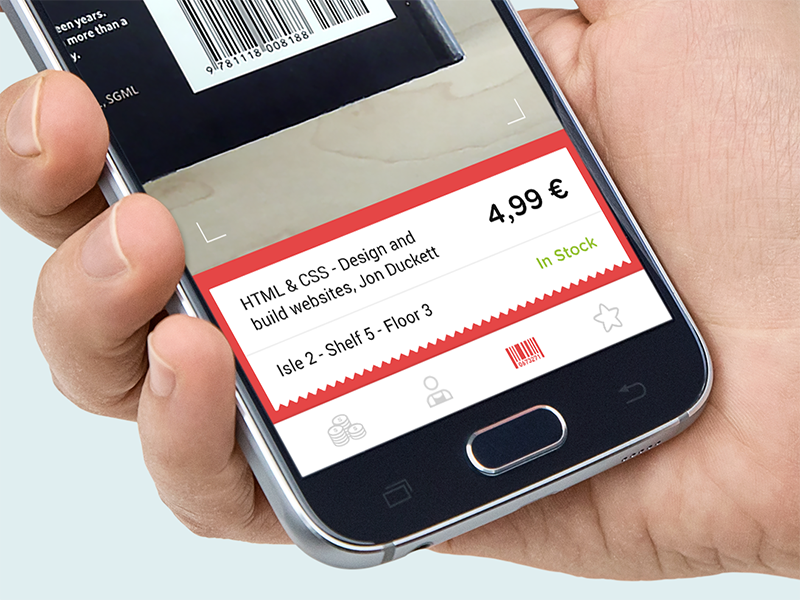 Barcode Scan by Gustavo Cramez on Dribbble