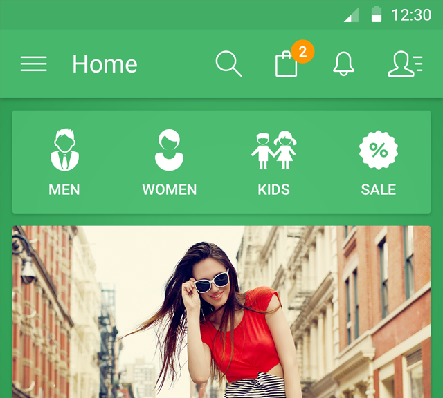 Shopping App - Color Schemes by Rohit Sharma on Dribbble