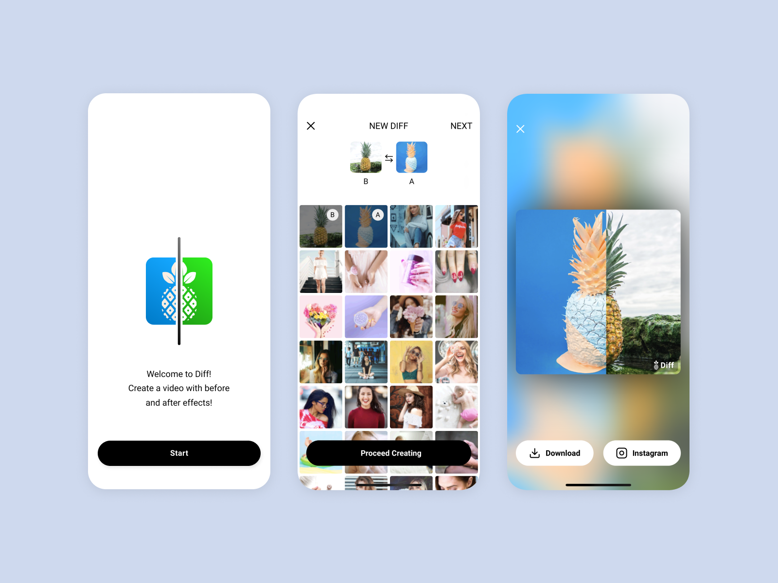 Diff - Before & After Editor by Viktor Seraleev on Dribbble