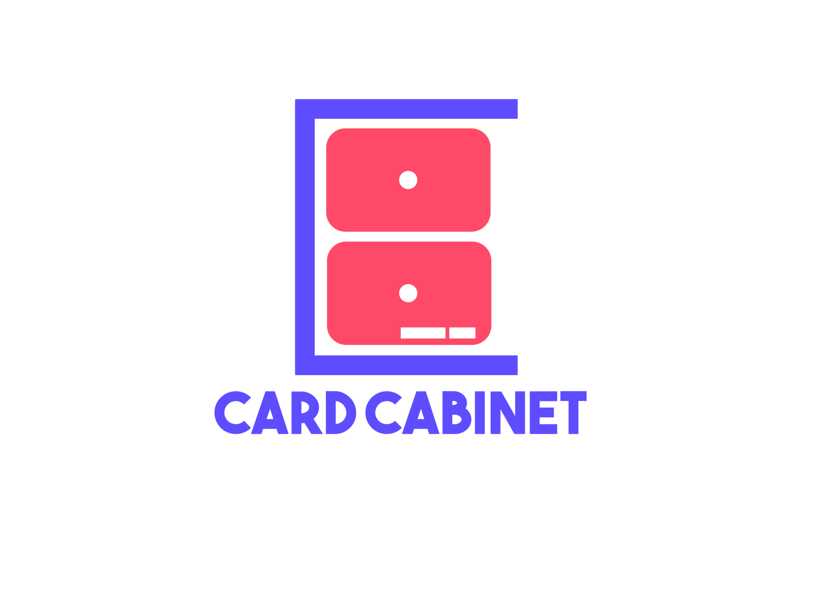 Card Cabinet Logo by Emy Shaffer on Dribbble