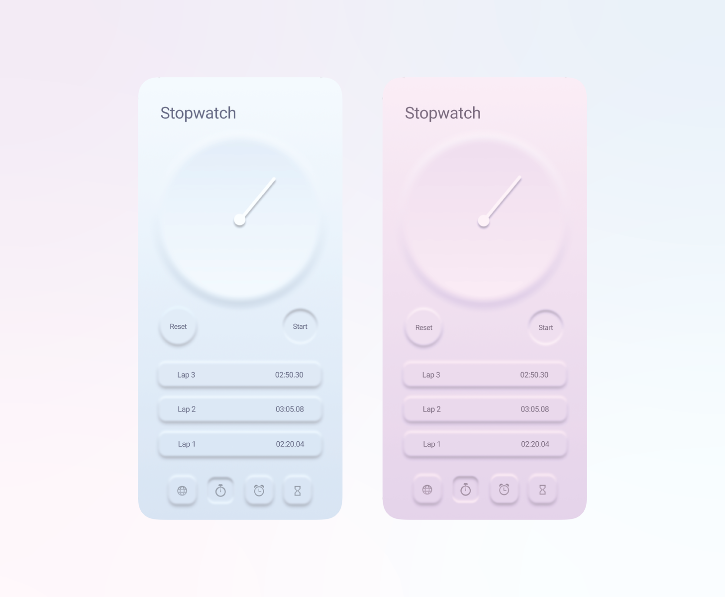 Stopwatch by Atri Studios on Dribbble